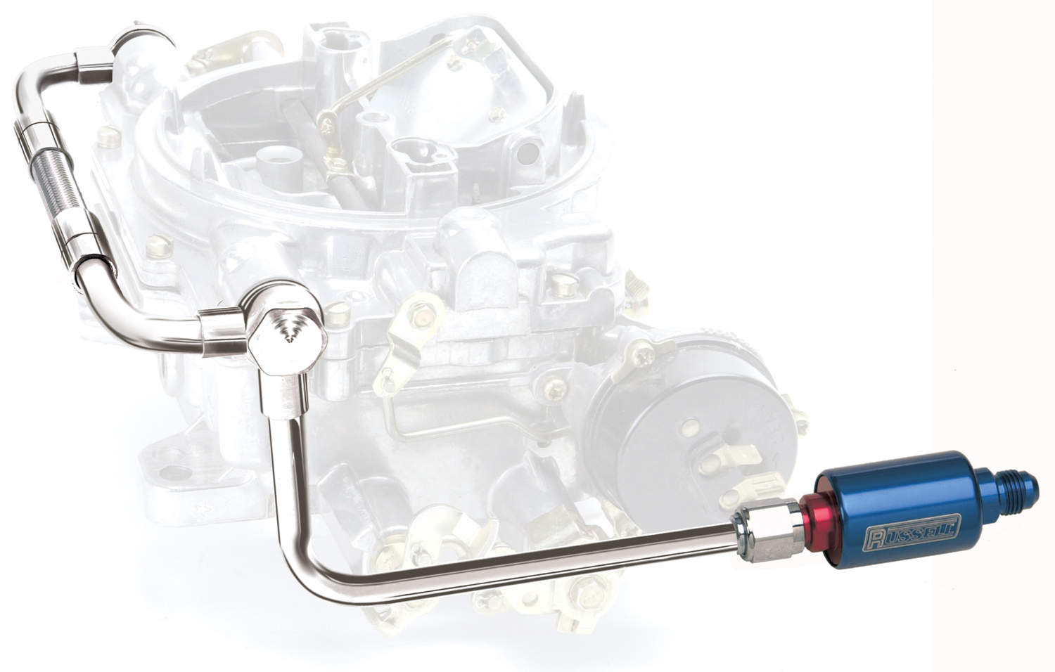 Edelbrock Fuel line Dual-Feed, For Edelbrock AVS carburetors 8133 ...