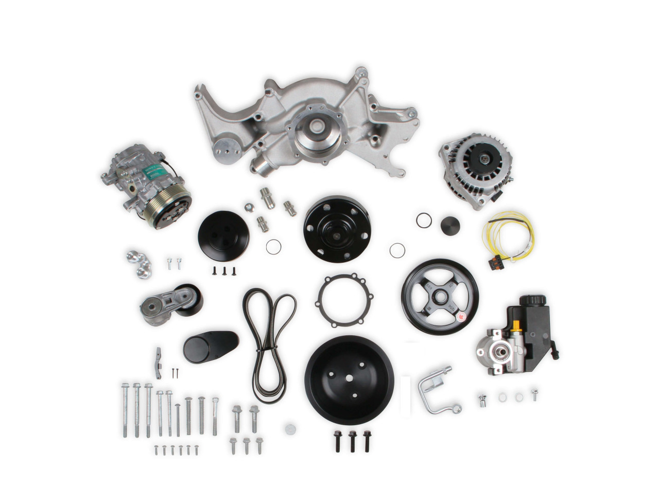 Holley Mid-Mount Complete Accessory System. Chevrolet Big Block 20-242 ...