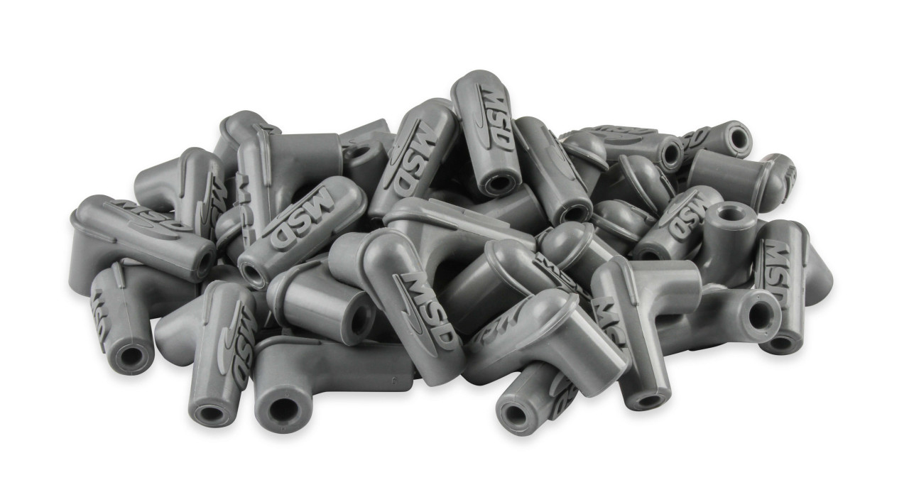 MSD Performance Bulk Sets. Spark Plug Boots. 90°. With MSD Logo 34515 ...