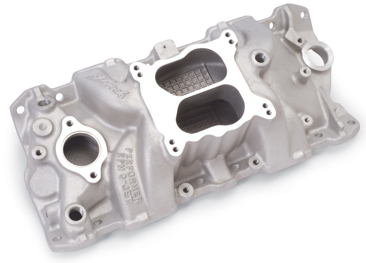 Edelbrock Performer RPM Manifold, Chevrolet Small Block, 55-86, for ...